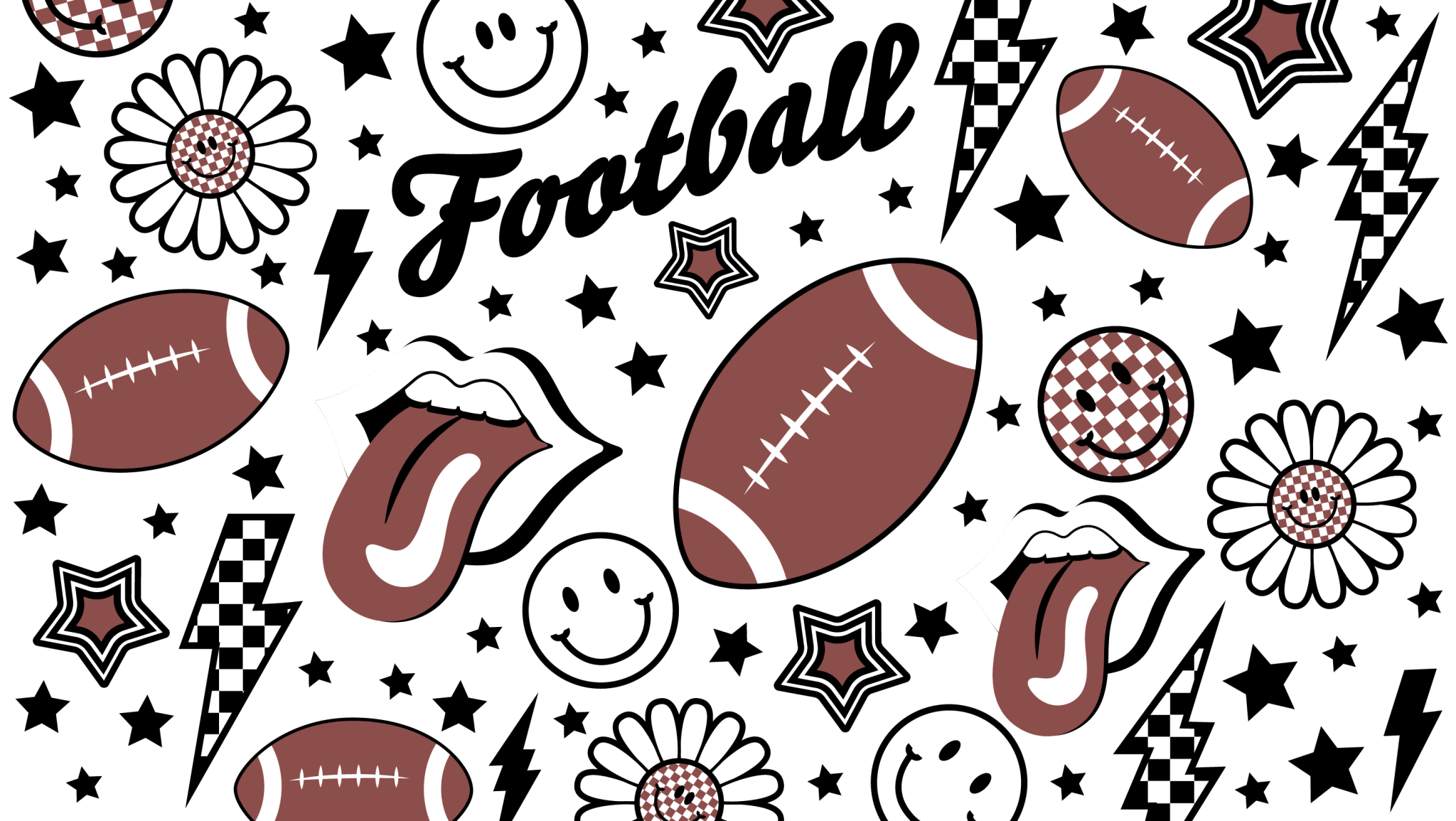 Football UV DTF Transfer – My Vinyl Craft