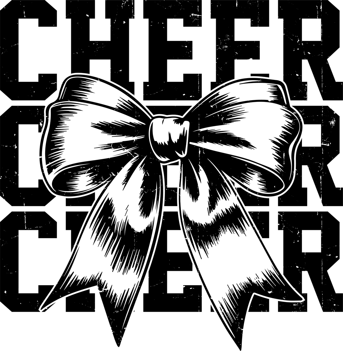 POM4 - Cheer Bow DTF Transfer – My Vinyl Craft