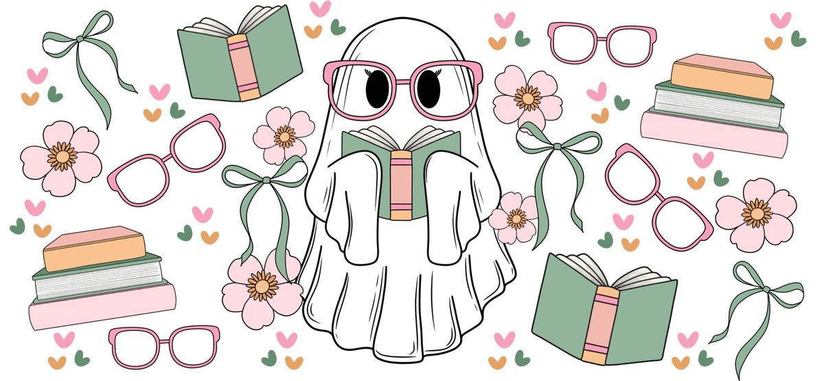 UV35 - Ghost Book UV DTF Cup Wrap – My Vinyl Craft