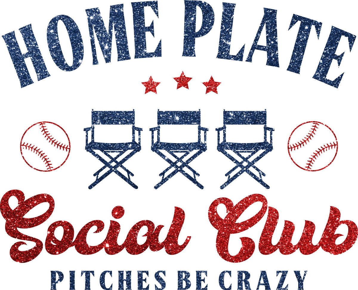 Home Plate DTF Transfer- BS9 | My Vinyl Craft