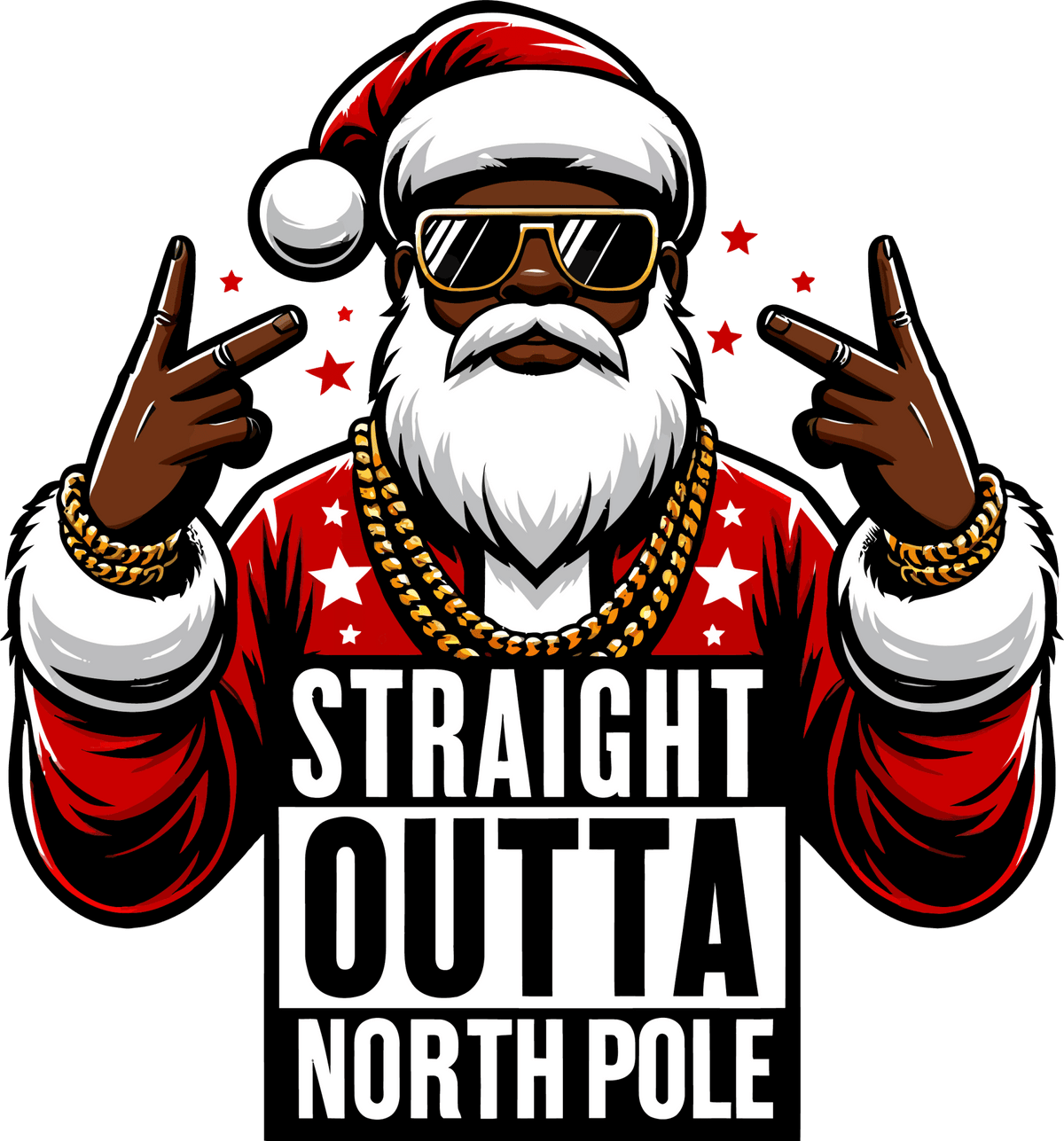 North Pole DTF Transfer – My Vinyl Craft