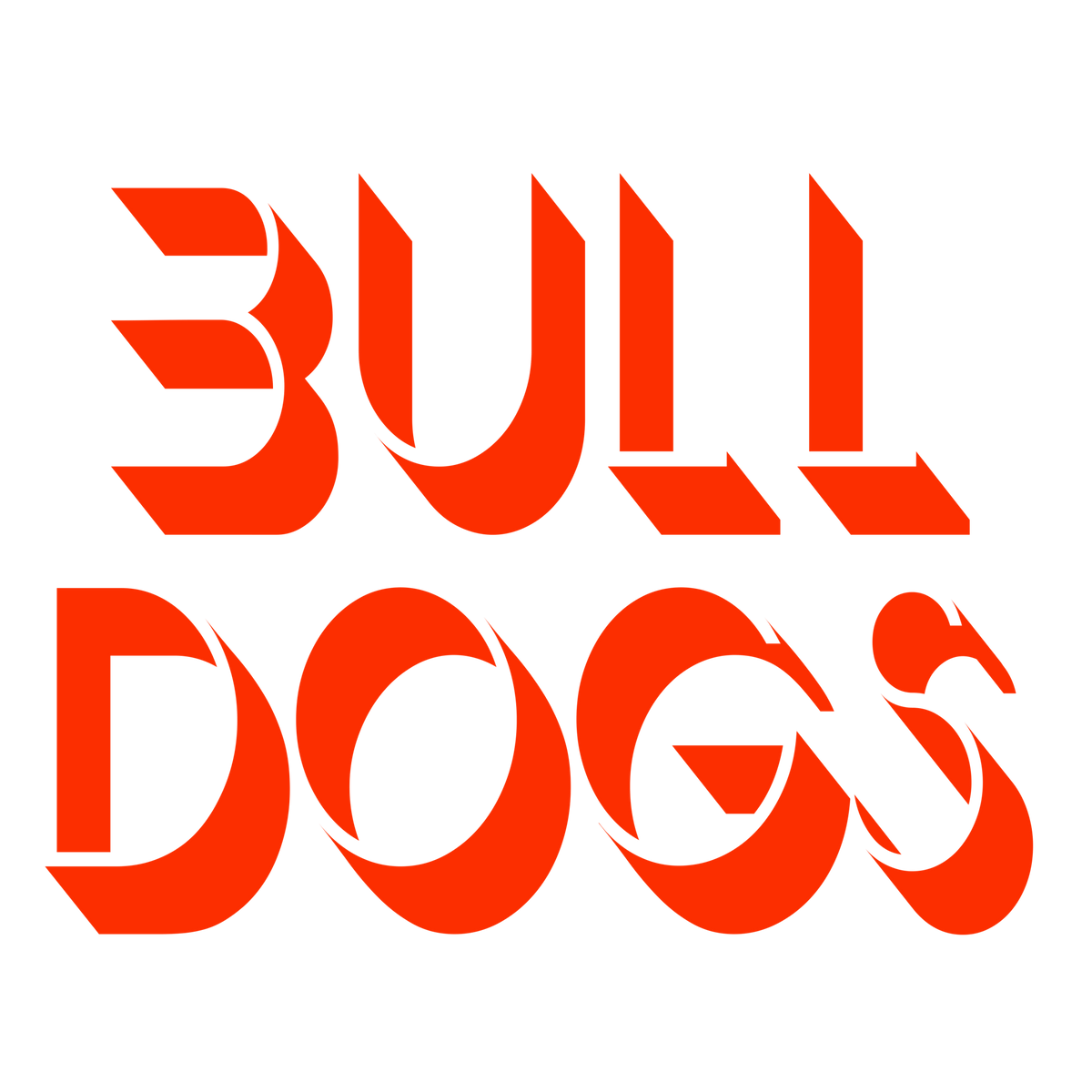 SP20 - Modern Block Bulldogs DTF Transfer – My Vinyl Craft