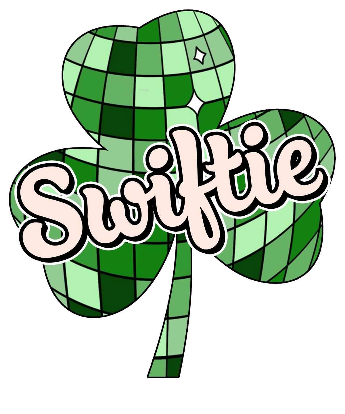 Swiftie Clover DTF Transfer – My Vinyl Craft