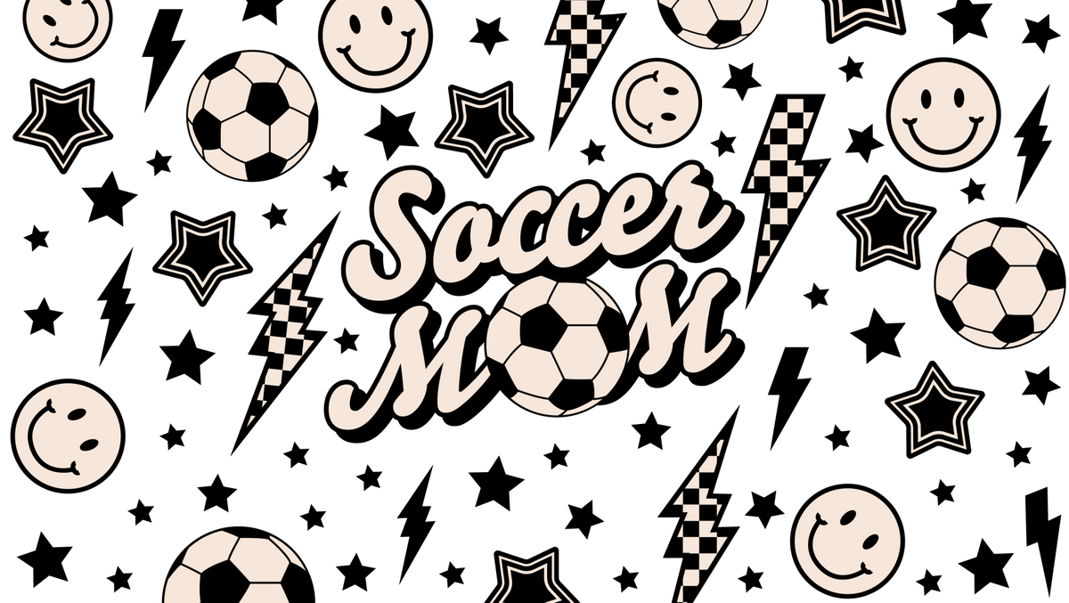 Soccer UV DTF Cup Wrap | My Vinyl Craft
