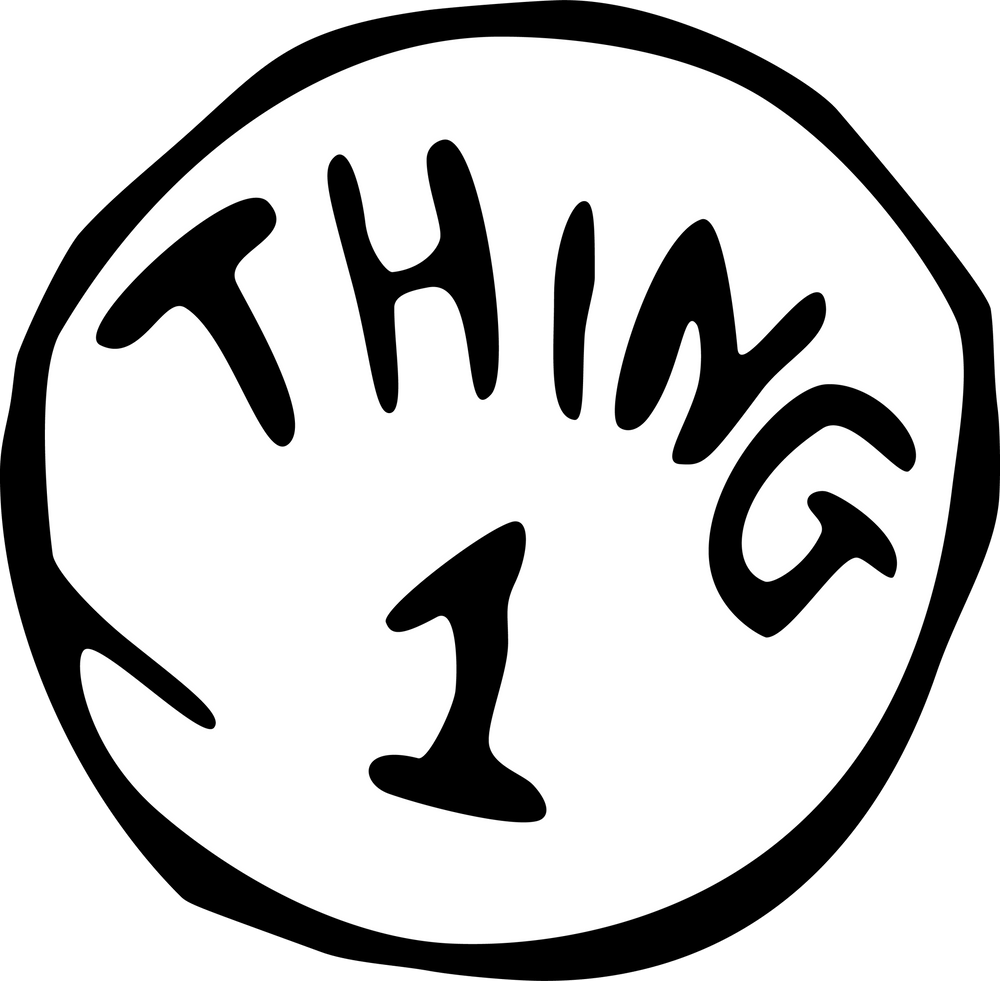 Thing 1 DTF Transfer – My Vinyl Craft